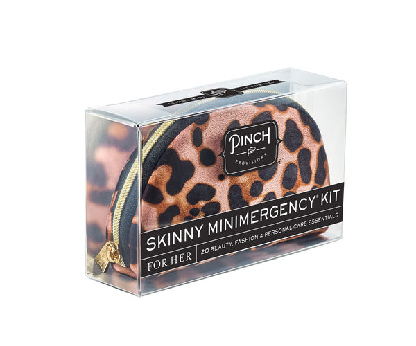 Leopard Skinny Minimergency Kit – Pinch Provisions