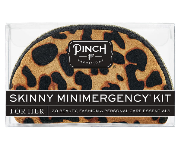 Leopard Skinny Minimergency Kit – Pinch Provisions